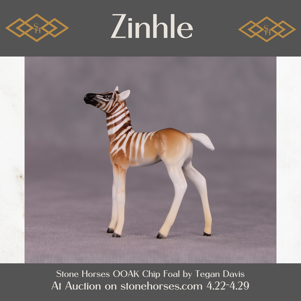 "Zinhle" Foal Chip by Tegan Davis - Stone Horses