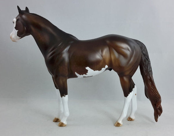 FREE "to Be Me" - Chestnut Overo Stock Horse - Stone Horses