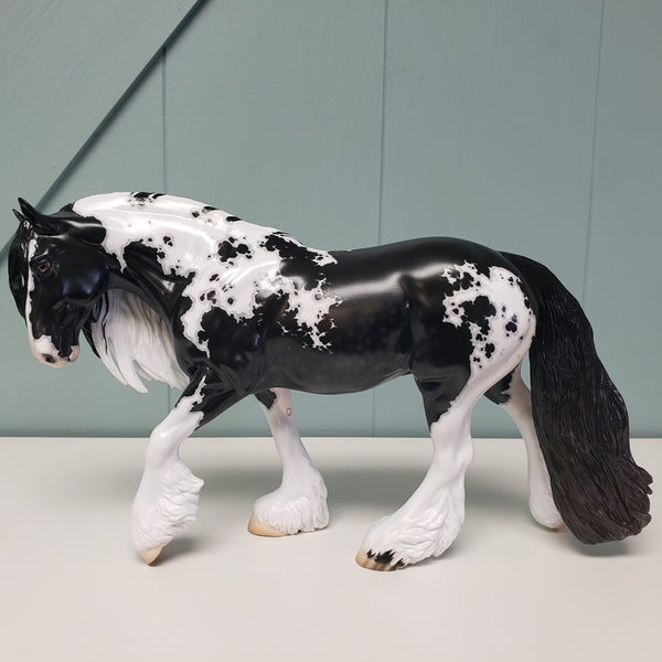 Antuli OOAK Black Tobiano Irish Cob By Jess Hamill Best Offers 2/5/24 ...