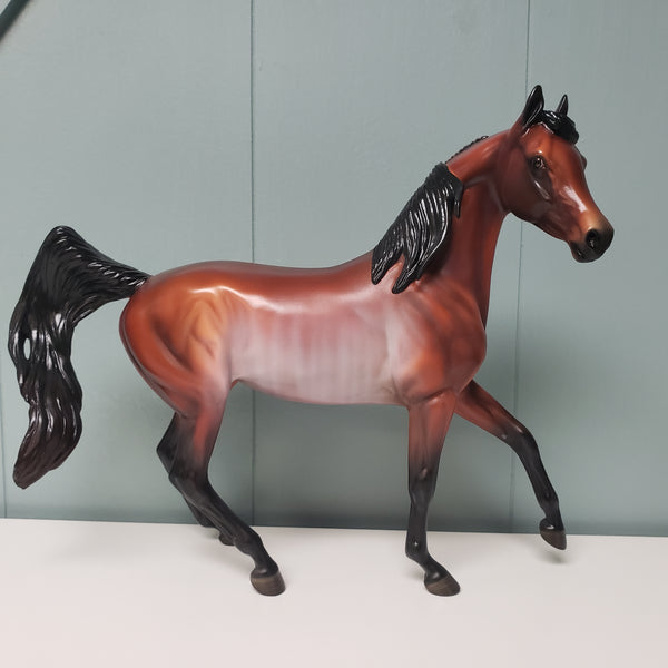 Juliet OOAK Bay Rabicano Arabian Mare By Angela Marleau Val24 - Stone ...