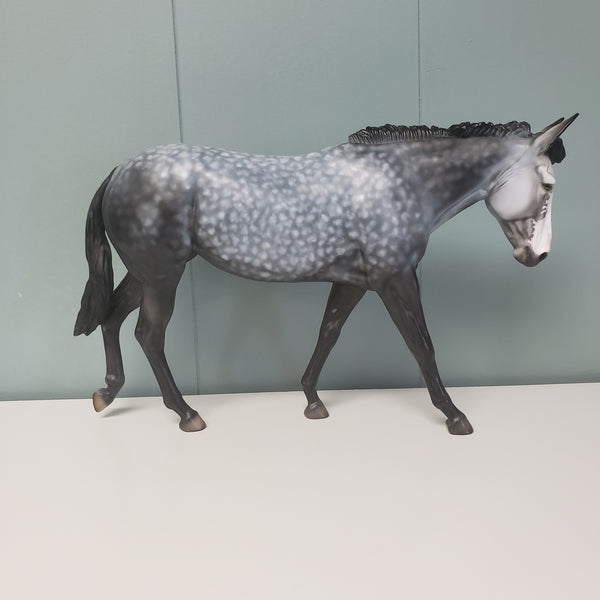 Paloma OOAK Star Dappled Grey Mule by Dawn Quick - SHCF24 - Stone Horses