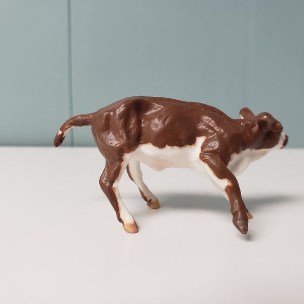 Brisket OOAK Red/Brown & White Cow Chip By Andrea Thomason - National ...