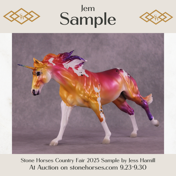 Jem Sample FCM Remington by Jess Hamill SS925 - Stone Horses