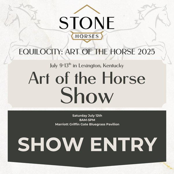 Art of the Horse Model Horse Show - Equilocity 2025 - Stone Horses