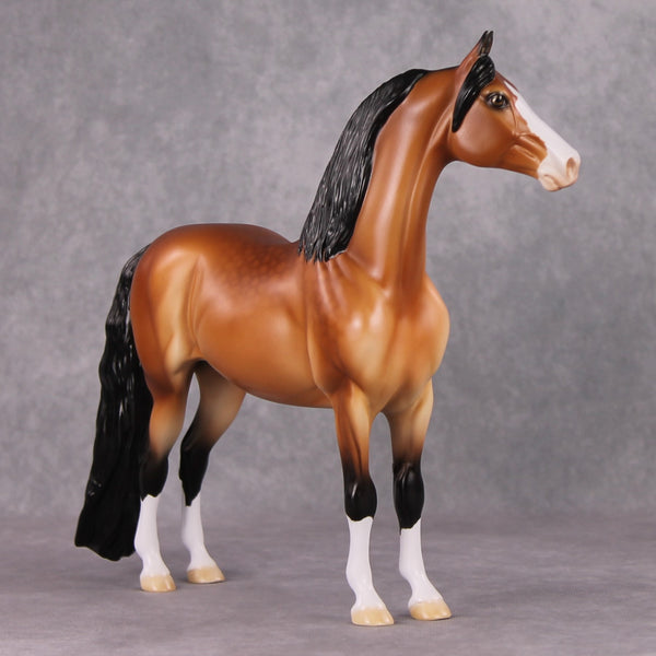 Wishing OOAK Dappled Bay Morgan By Ellen Robbins HS24 - Stone Horses