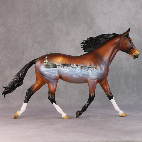 Iditarod OOAK Bay Sled Dog Deco Palouse By Jess Hamill and Angela Marl ...