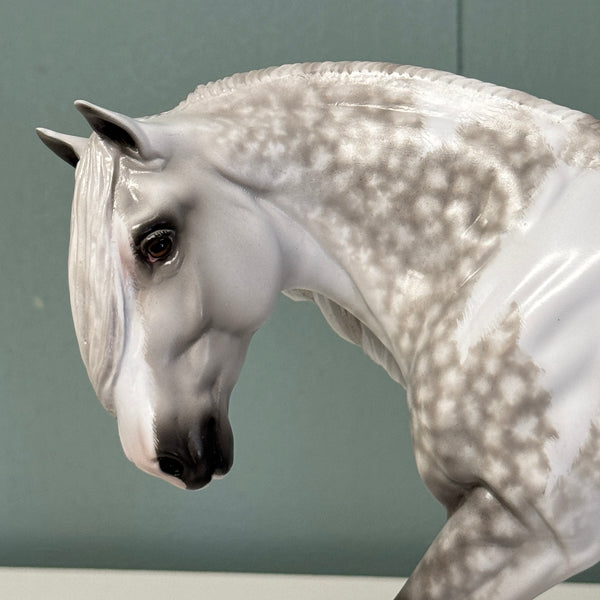 Coat & Tie OOAK Dappled Grey Irish Cob By Sheryl Leisure Best Offers 6 ...