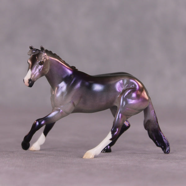 "Mischief" OOAK Cutter Chip by Ellen Robbins SHCF25 - Stone Horses