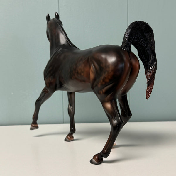 Lily OOAK Dappled Dark Bay W/ Markings Custom Arabian Mare By Julie Ki ...