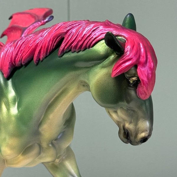 Purdy the Pony Dragon OOAK Custom Deco Dragon Irish Cob By Tiffany Pur ...