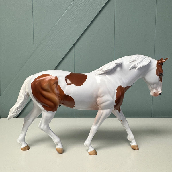 Crawfish OOAK Medicine Hat Chestnut Irish Draught By Angela Marleau EQ ...