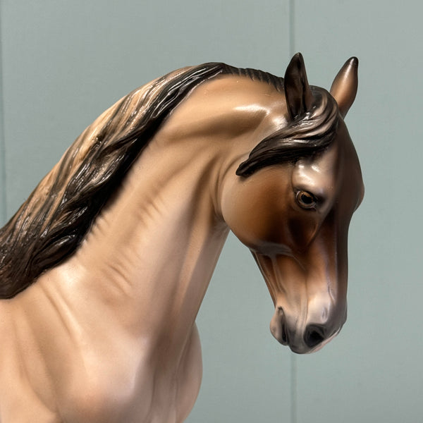 Thops OOAK Dun Andalusian By Jess Hamill EQ24 - Stone Horses