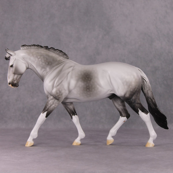 "Tiamet" LE-15 Custom Dapple Grey Irish Draught by Dawn Quick - Fantas ...