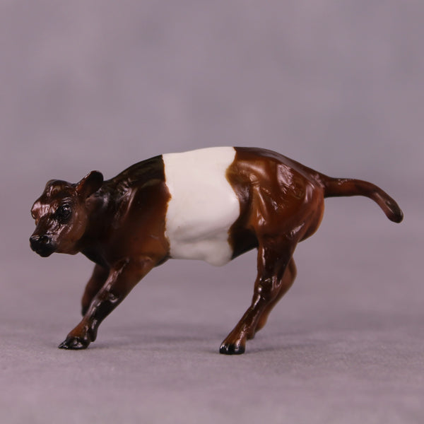 "Fontaine" OOAK Calf Chip by Julie Keim EQ25 - Stone Horses