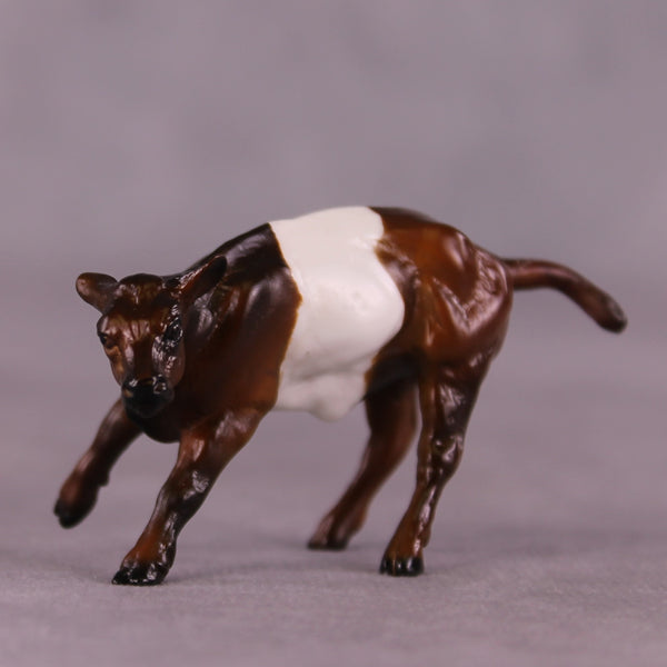 "Fontaine" OOAK Calf Chip by Julie Keim EQ25 - Stone Horses