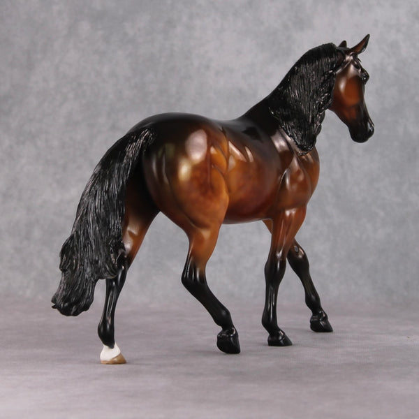 "A Moment of Zen" OOAK Custom Golden Dappled Bay Pony Stone By Kristen ...