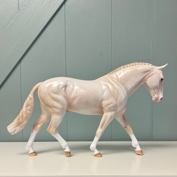 Moon Glow OOAK Dappled Cremello Irish Draught By Ashley Palmer EQ24 ...