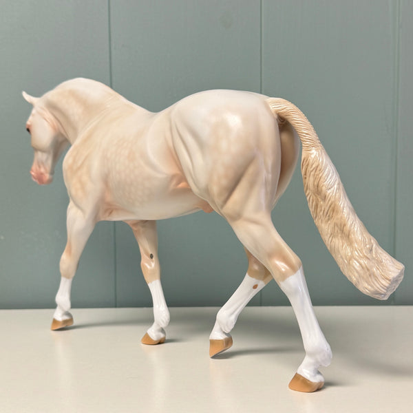 Moon Glow OOAK Dappled Cremello Irish Draught By Ashley Palmer EQ24 ...