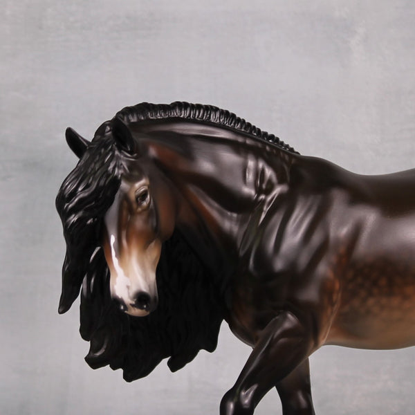 The Beast LE-25 Dappled Bay Pangare Irish Cob Painted By Jess Hamill F ...