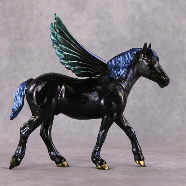 "Quoth The ... Grackle?" OOAK Deco Pebble Draft by Maggie Jenner-Benne ...