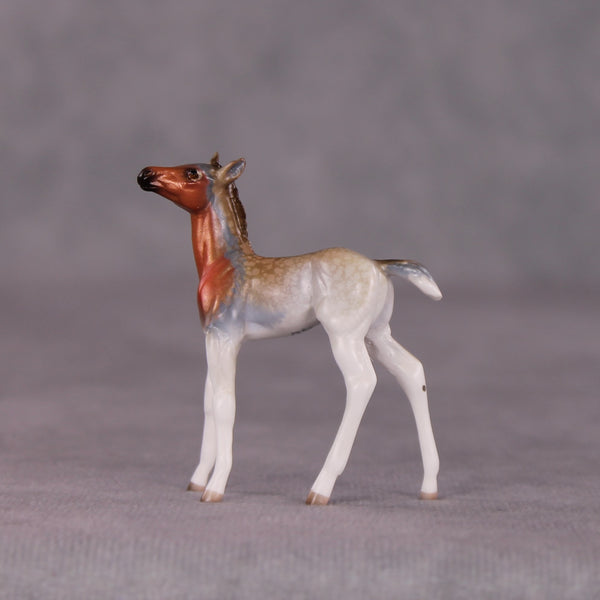 "Ruby" LE-3 Foal Chip by Jess Hamill - Menagerie Series - Stone Horses
