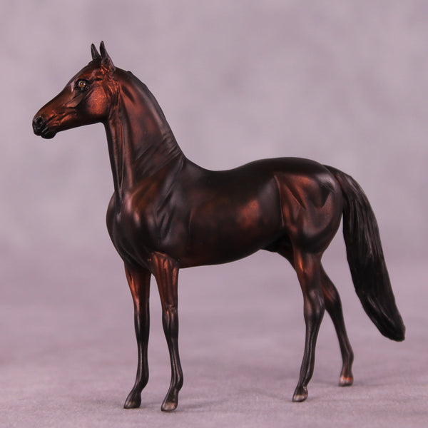 Heads or Tails OOAK Chip Morgan by Julie Keim LHS25 - Stone Horses
