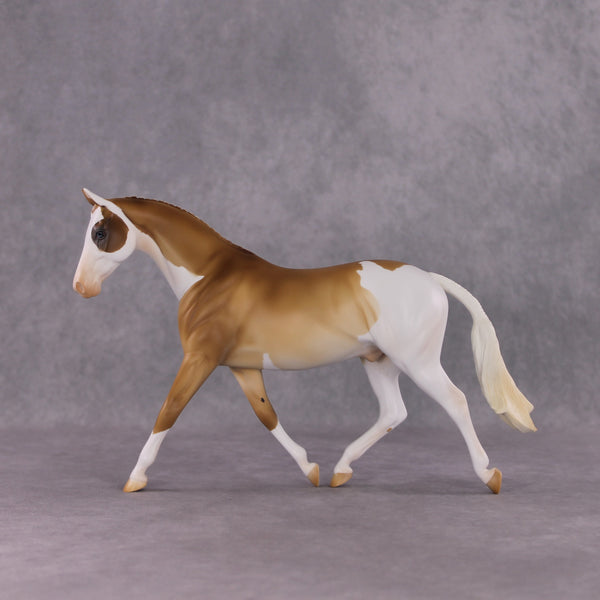 "Tummy Hurts" OOAK FCM Pony By Tegan Davis - Stone Horses