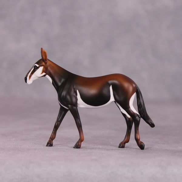 "Amahle" Mule Chip by Tegan Davis - Stone Horses