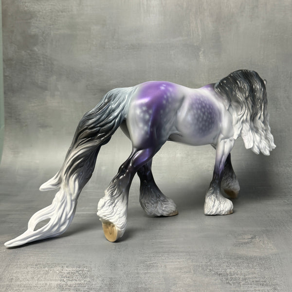 SAMPLE Nouveaux (Decorator) Dappled Lavender Grey Custom Irish Cob By ...