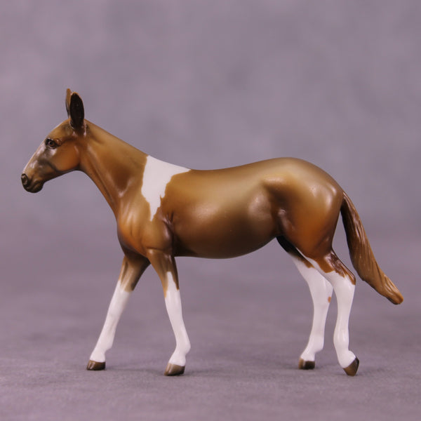 Jasmine OOAK Mule Chip by Kike Duarte EQ25 - Stone Horses