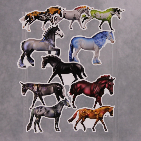 2024 Moonlight Madness Decorator Models Sticker 10-Pack Stickers ...