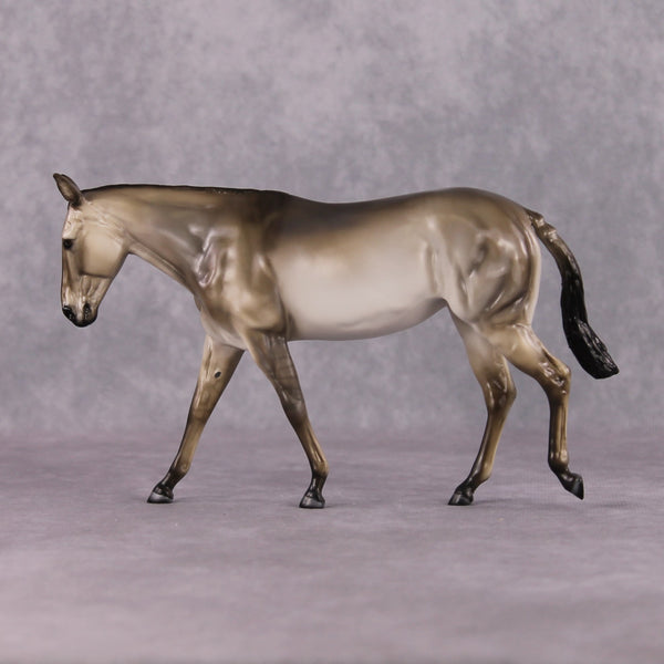 "Silver Dun Purdy" OOAK Custom Silver Dun/Grulla Pebble Mule By Tiffan ...