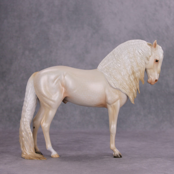 Moonglow OOAK Dappled Gold Cream Champagne Andalusian By Ashley Palmer ...