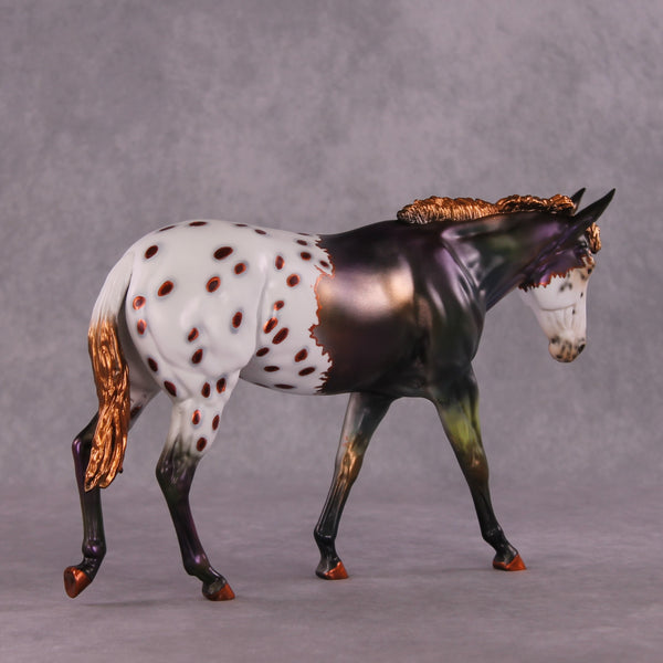 "Syzygy" OOAK Large Mule by Dawn Quick SHCF25 - Stone Horses
