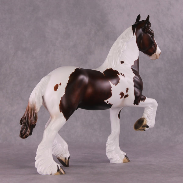 "Grotowski" OOAK FCM Trotting Drafter by Julie Keim SHCF25 Drawing ...