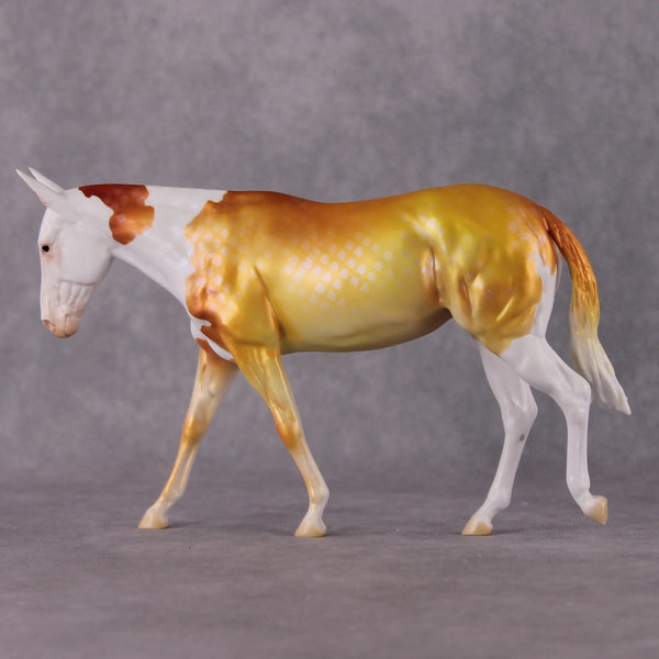 "Sanke" OOAK Koi Inspired Pebble Mule by Jess Hamill - Stone Horses