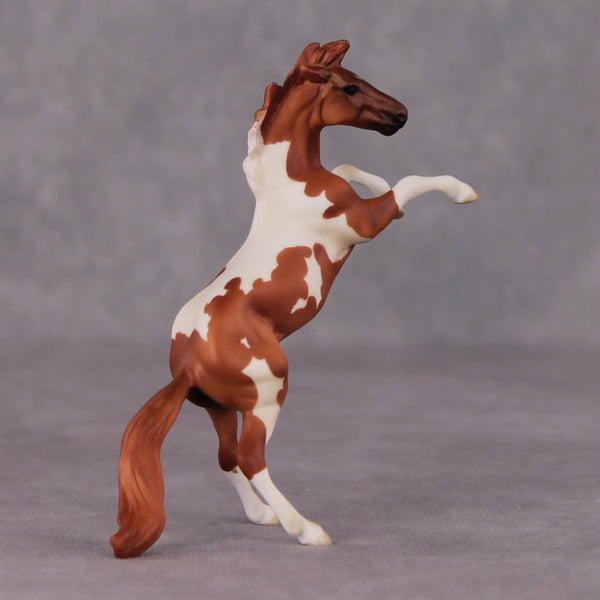 "William Kid" OOAK Rearing Chip By Maggie Jenner-Bennett - Stone Horses