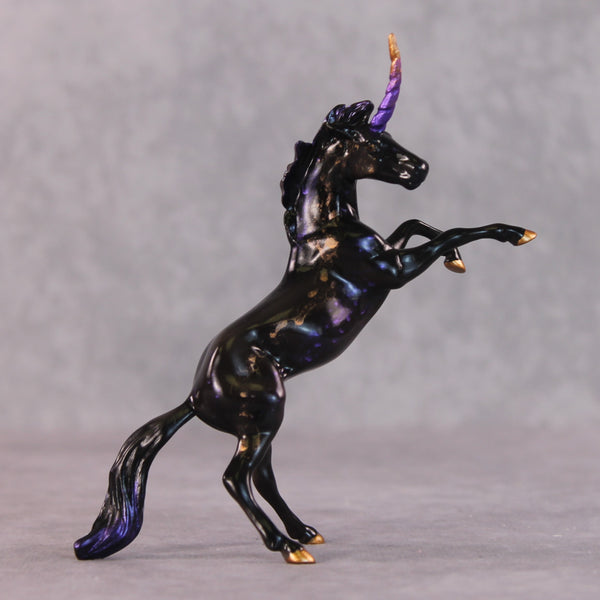 "Bornona Beach" OOAK Unicorn Rearing Chip By Maggie Jenner-Bennett ...