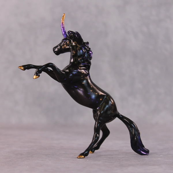 "Bornona Beach" OOAK Unicorn Rearing Chip By Maggie Jenner-Bennett ...