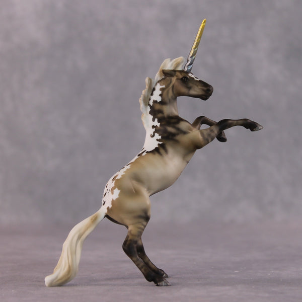 "La Concorde" OOAK FCM Unicorn Rearing Chip By Maggie Jenner-Bennett ...