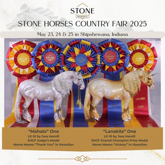 "Mahalo" LE-10 Heavy Draft Unicorn By Jess Hamill SHCF25 Judges Model ...