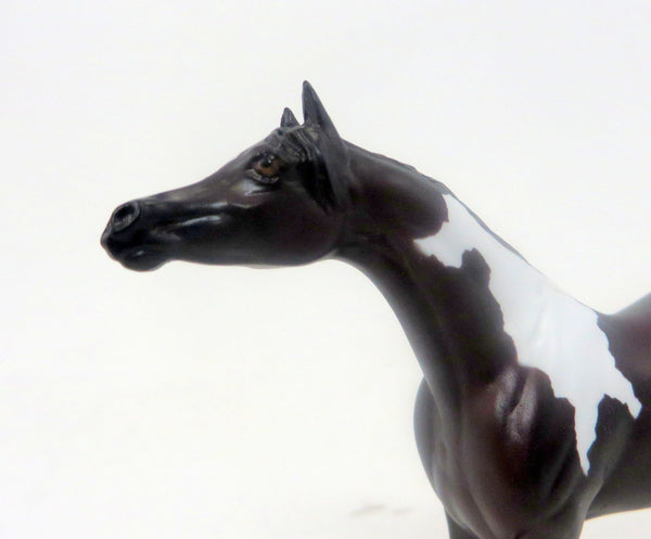 ALARIC-BAY PAINT ARABIAN-CHIPS-LE-8 The Little Horse Show - Stone Horses