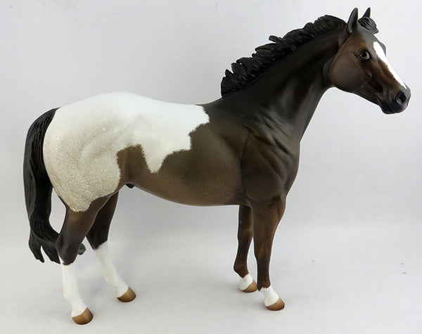 QUINN-OOAK SOOTY BUCKSKIN SNOW CAP ETCHED APPALOOSA ISH MODEL HORSE 01 ...