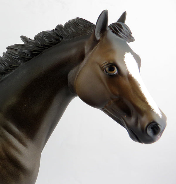 QUINN-OOAK SOOTY BUCKSKIN SNOW CAP ETCHED APPALOOSA ISH MODEL HORSE 01 ...