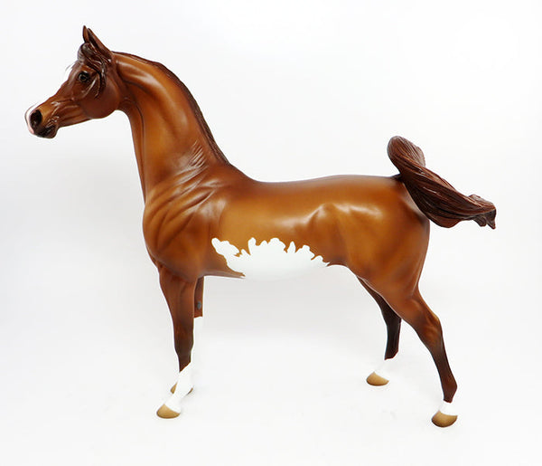 DUN SMOKED IT-OOAK RED DUN PINTO ARABIAN MODEL HORSE 02/24/17 - Stone ...