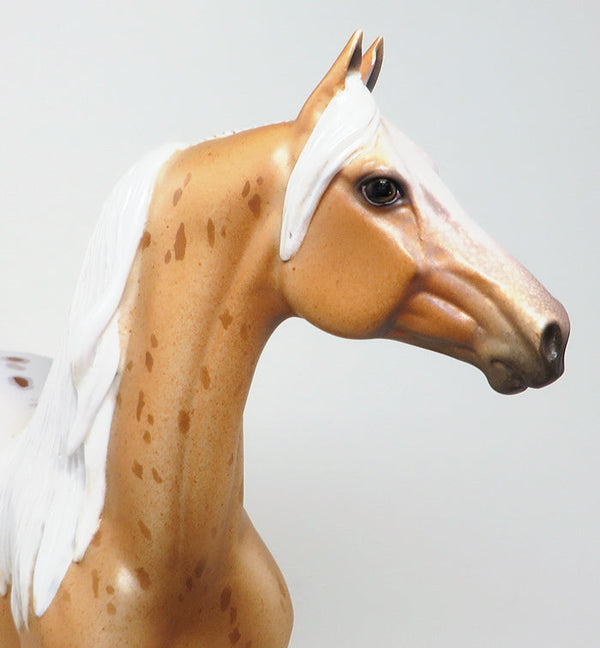 ANGEL WEARS PRADA-OOAK PALOMINO APPALOOSA MORGAN MODEL HORSE 4/27 ...