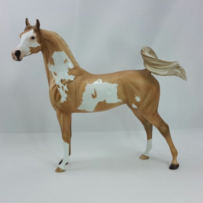 CLARICE - PALE CHESTNUT OVERO ARABIAN BY SHERYL LEISURE - Stone Horses