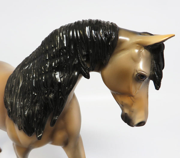 Twist and Tango~Buckskin Pony - Stone Horses