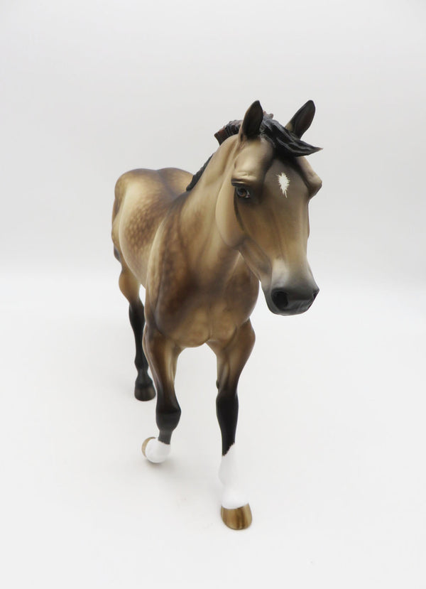 Stymie - OOAK Sooty Buckskin FQH Painted by Sheryl Leisure BO 10/7/22 ...