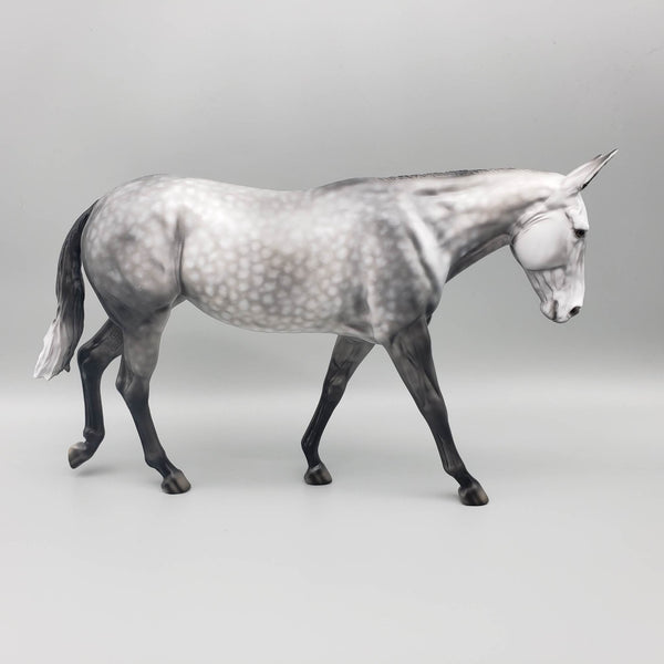 Annie Marie - OOAK - Dapple Grey Mule by Dawn Quick EQ23 - Stone Horses